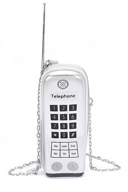 Retro Cell Phone Novelty Clutch Bag – Bakhir Remnants Boutique & Designs